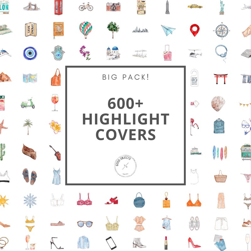 Highlight Covers - Etsy