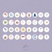 32 COTTAGE CORE Instagram Highlight Covers Pack Watercolor Story ...