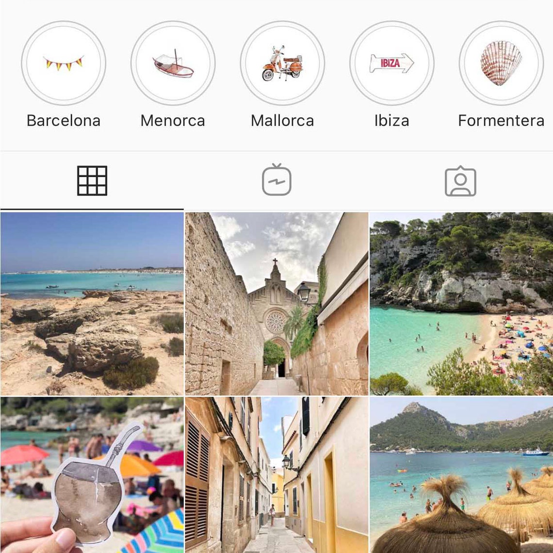 90 TRAVEL Instagram Highlight Covers Pack Watercolor Story Highlights ...