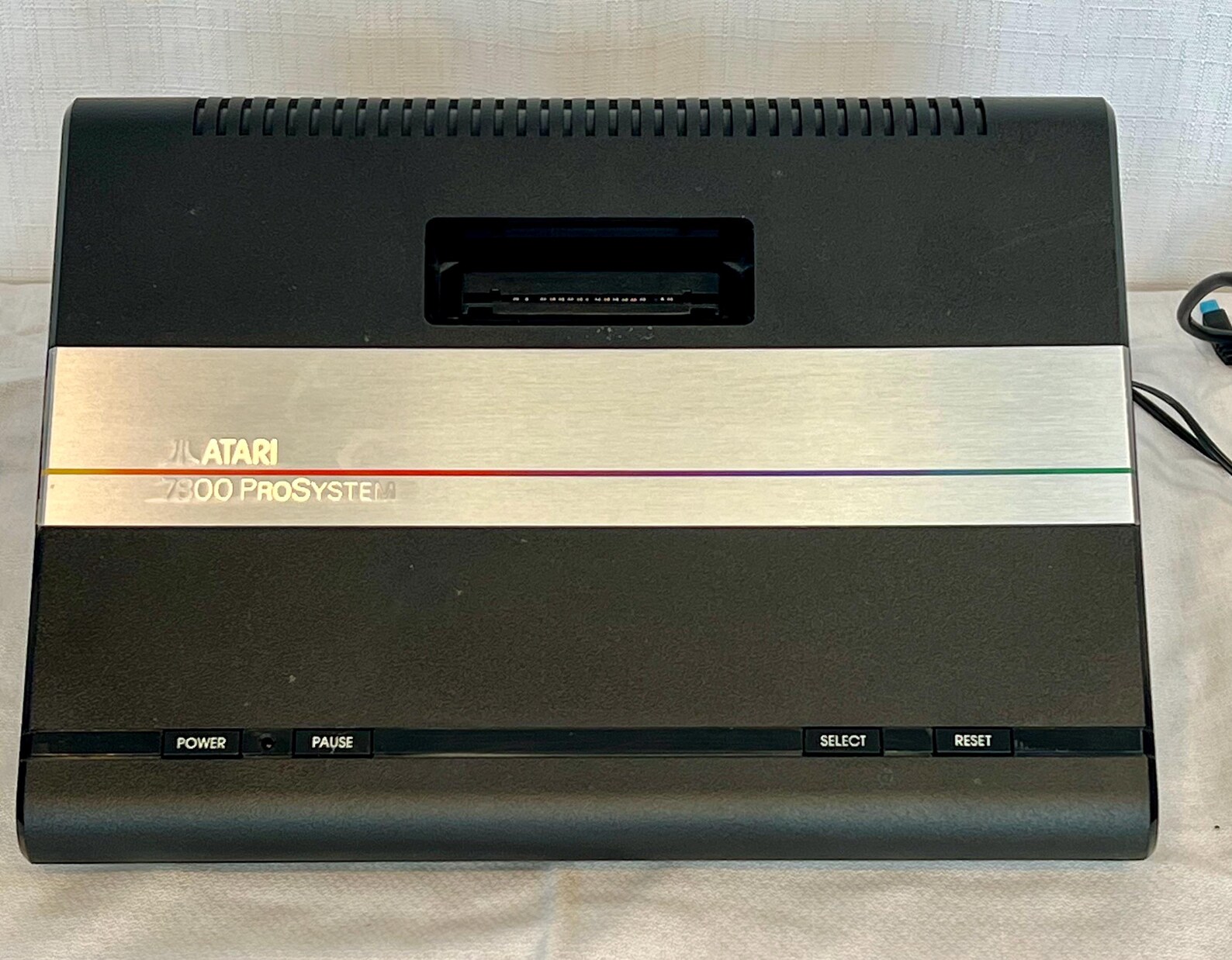 Vintage Atari 7800 Prosystem Video Game Console and Controllers and ...