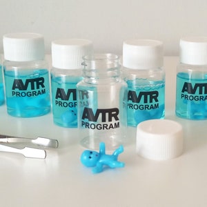 Container Mini Baby Blue AVATAR Kids Gift AVTR Program - Etsy