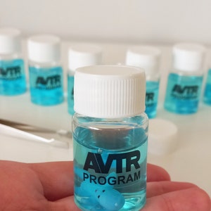 Container Mini Baby Blue AVATAR Kids Gift AVTR Program - Etsy