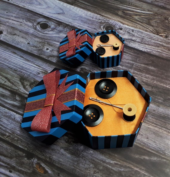 Free Shipping Check Availability CORALINE Button Box | Etsy Australia