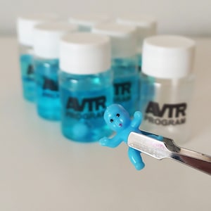 Container Mini Baby Blue AVATAR Kids Gift AVTR Program - Etsy