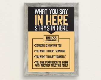 Counseling posters | Etsy