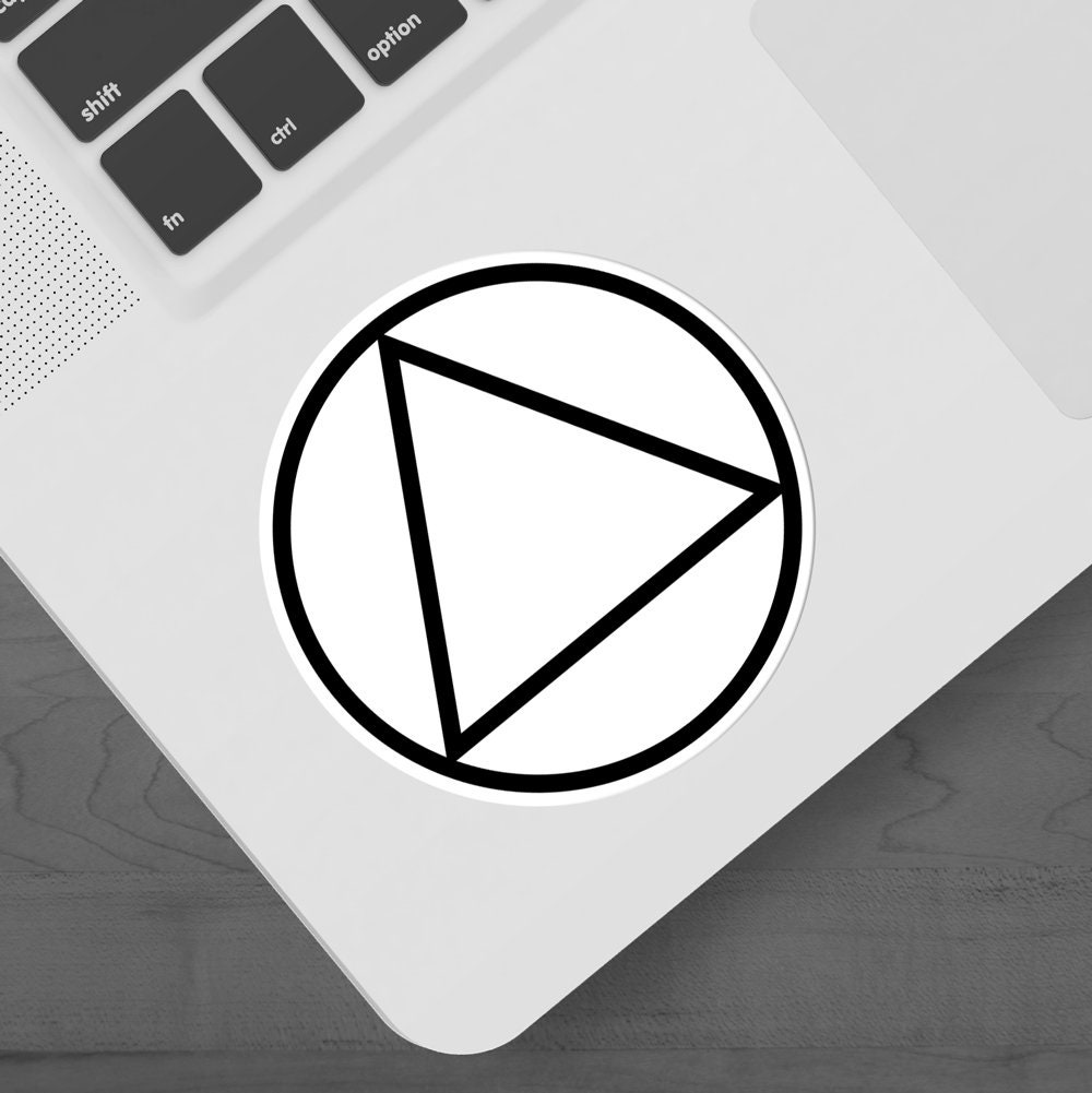 AA Alcoholics Anonymous Vinyl Sticker Logo Laptop and Cup | Etsy