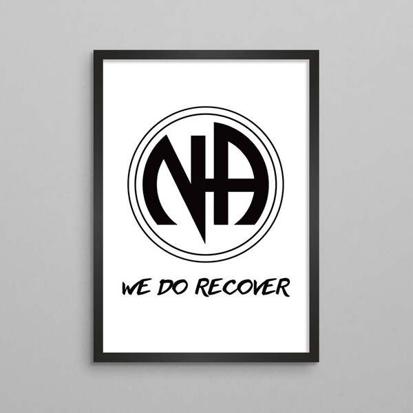 We Do Recover Poster - Etsy