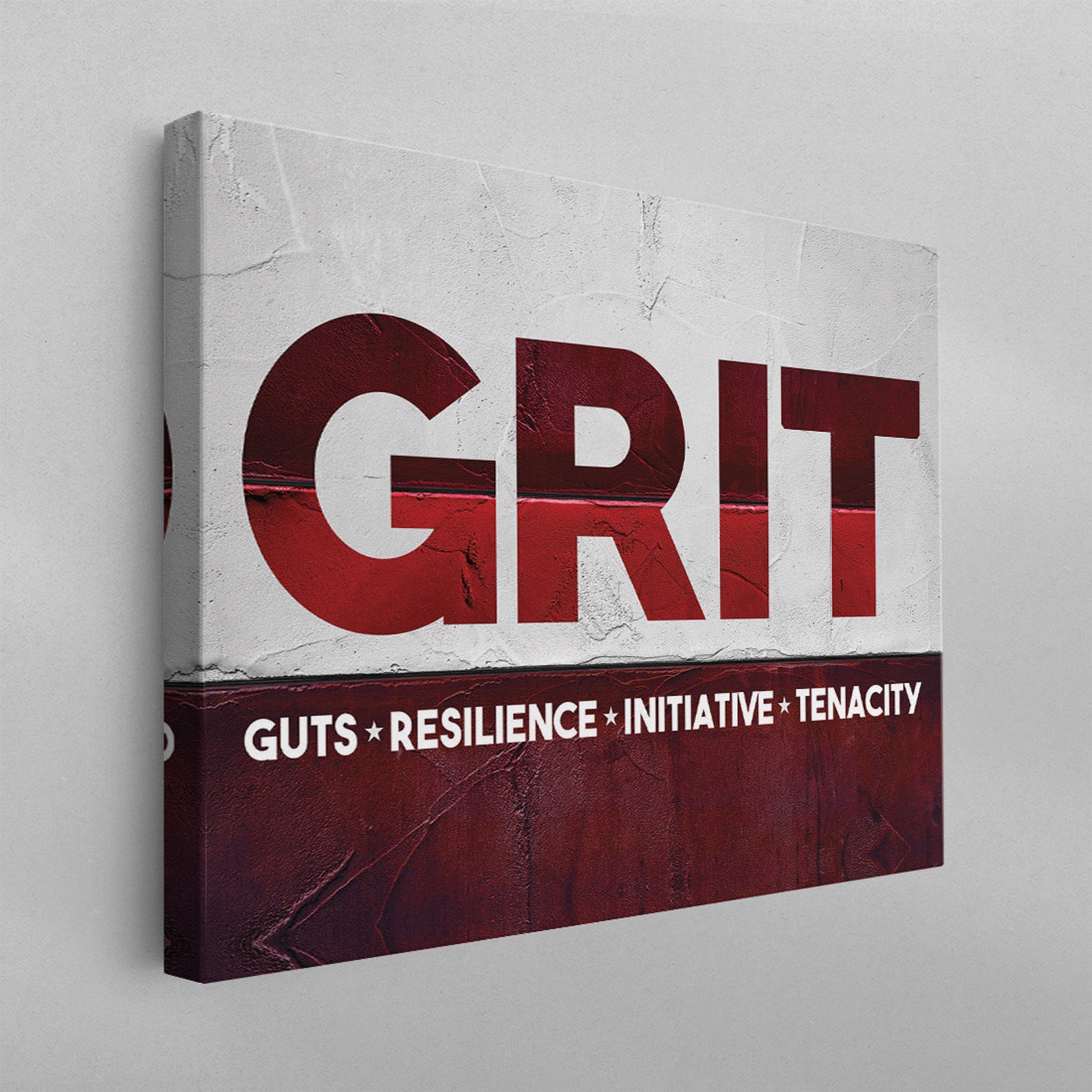 Mental Health Awareness Poster Wall Art GRIT Guts Resilience - Etsy