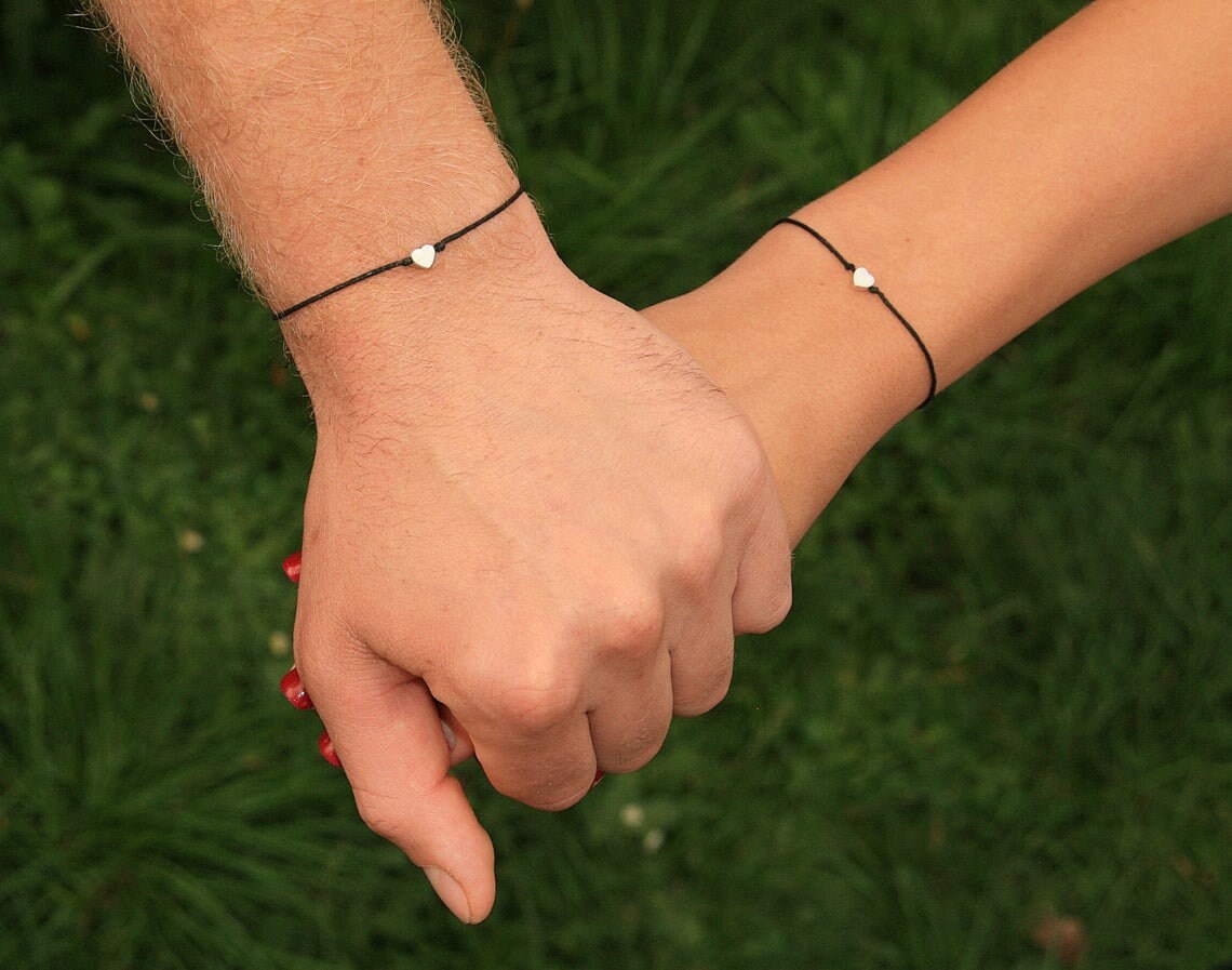 Pinky Promise Bracelet Promise Bracelets Couples Bracelet - Etsy UK