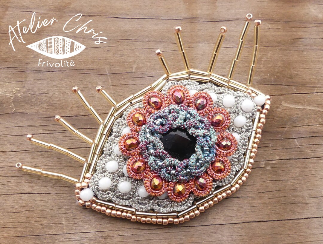 Tatting Box 3 See Brooch Digital Pattern - Etsy