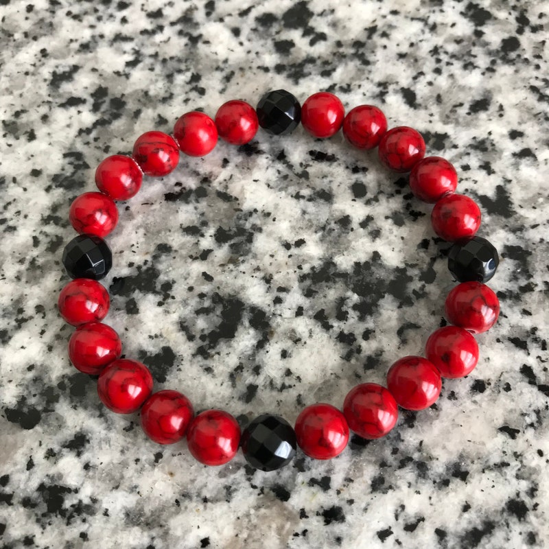Red Jade Bracelet - Etsy