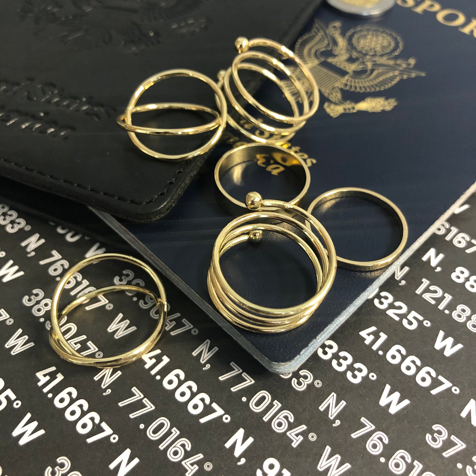 Gold Midi Rings Womens Midi Rings Womens Gold Rings - Etsy