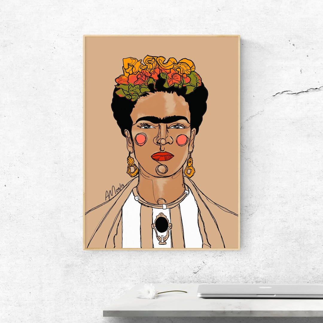 Buy HUMAN MADE - Art Print - "kahlo Desert" by Anna Maria Garza, Frida ...