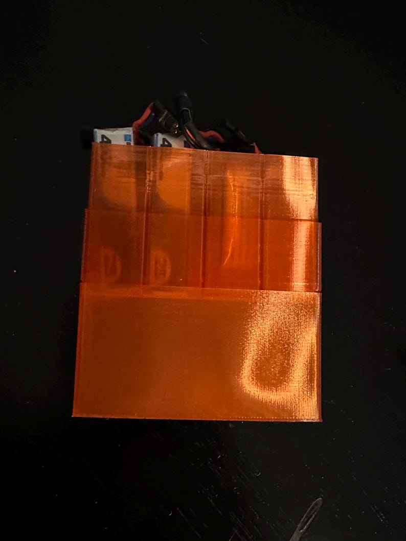 2S LIPO Battery Storage Box - Also Fits 1S 400mah+ Batteries - Micro ...
