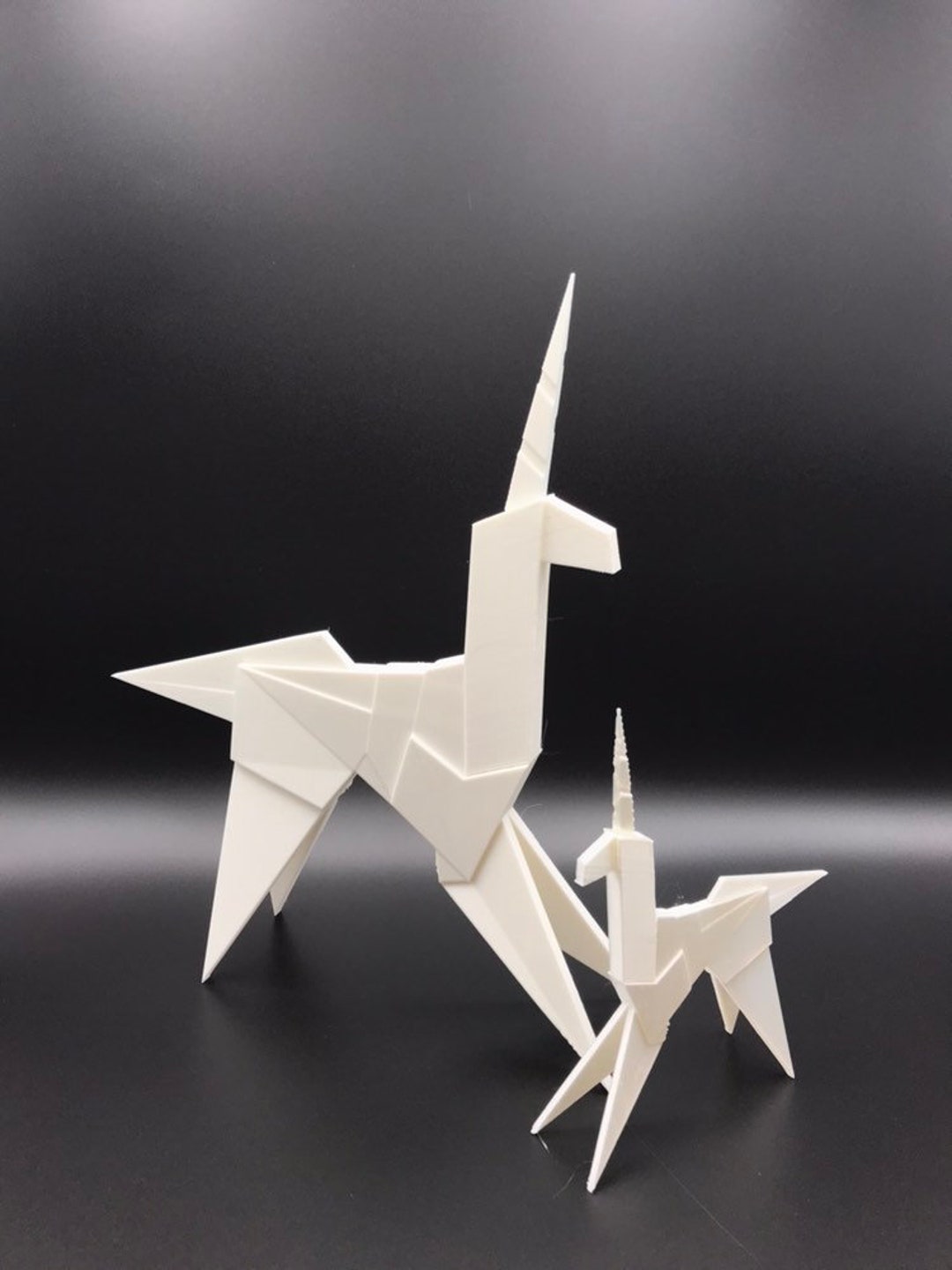 Blade Runner Origami Unicorn Replica - Large Geometric Low Poly Film ...