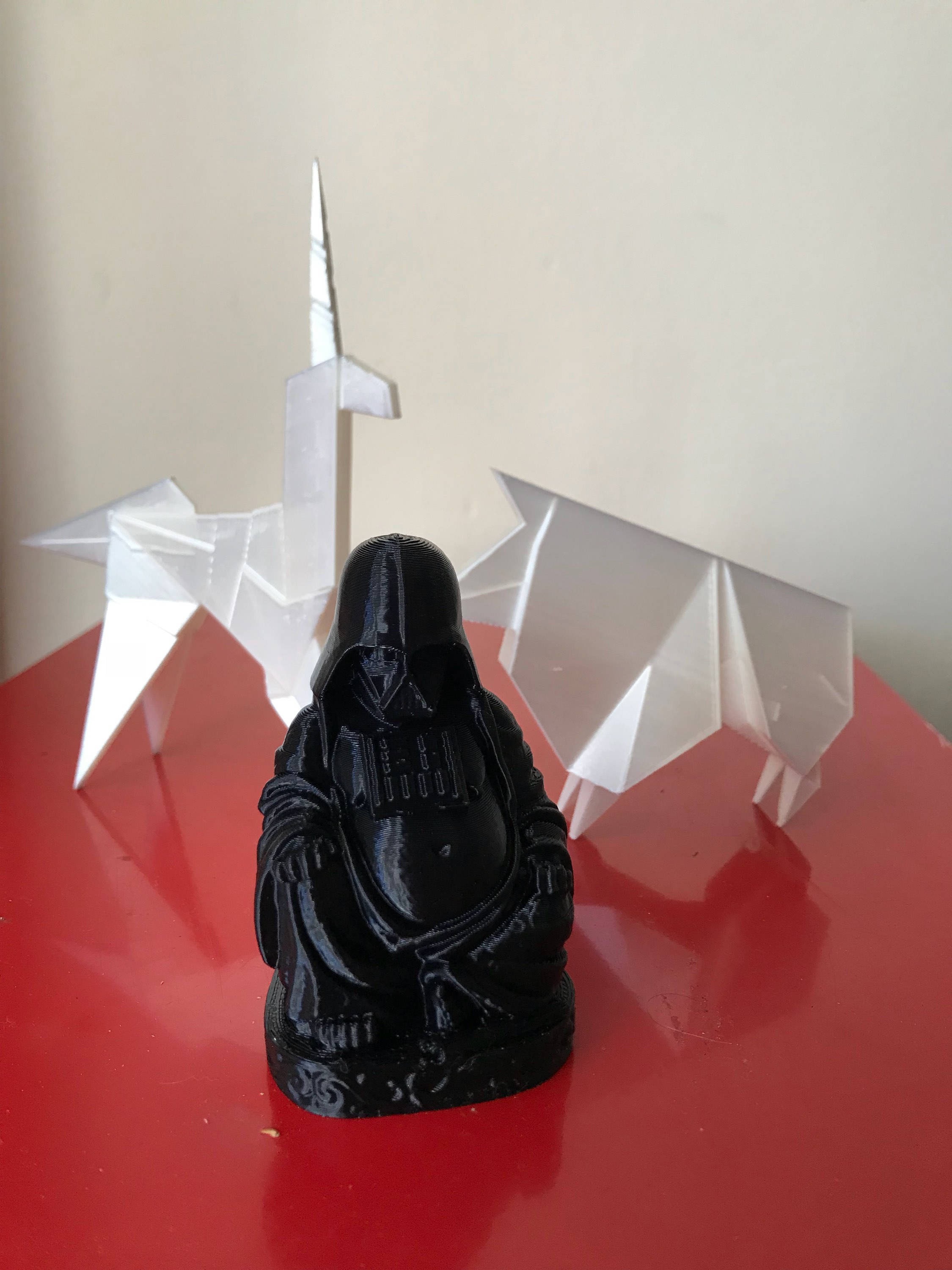 Gaff's Blade Runner Origami Unicorn and Sheep, Lowpoly Unicorn and ...