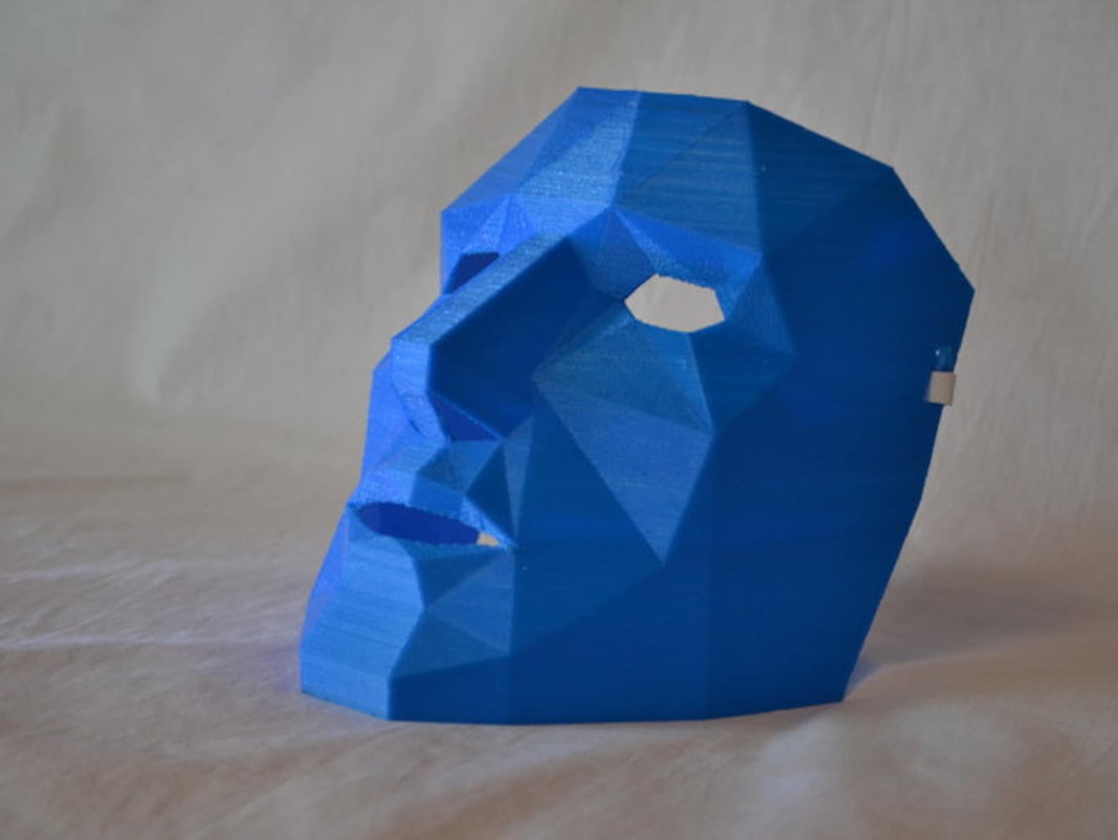 Low Poly Face Mask for Halloween or Masquerade | Etsy