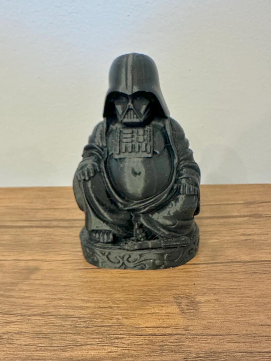 Darth Vader Buddha Statue With Lightsaber - Star Wars Fan Art Gift for ...