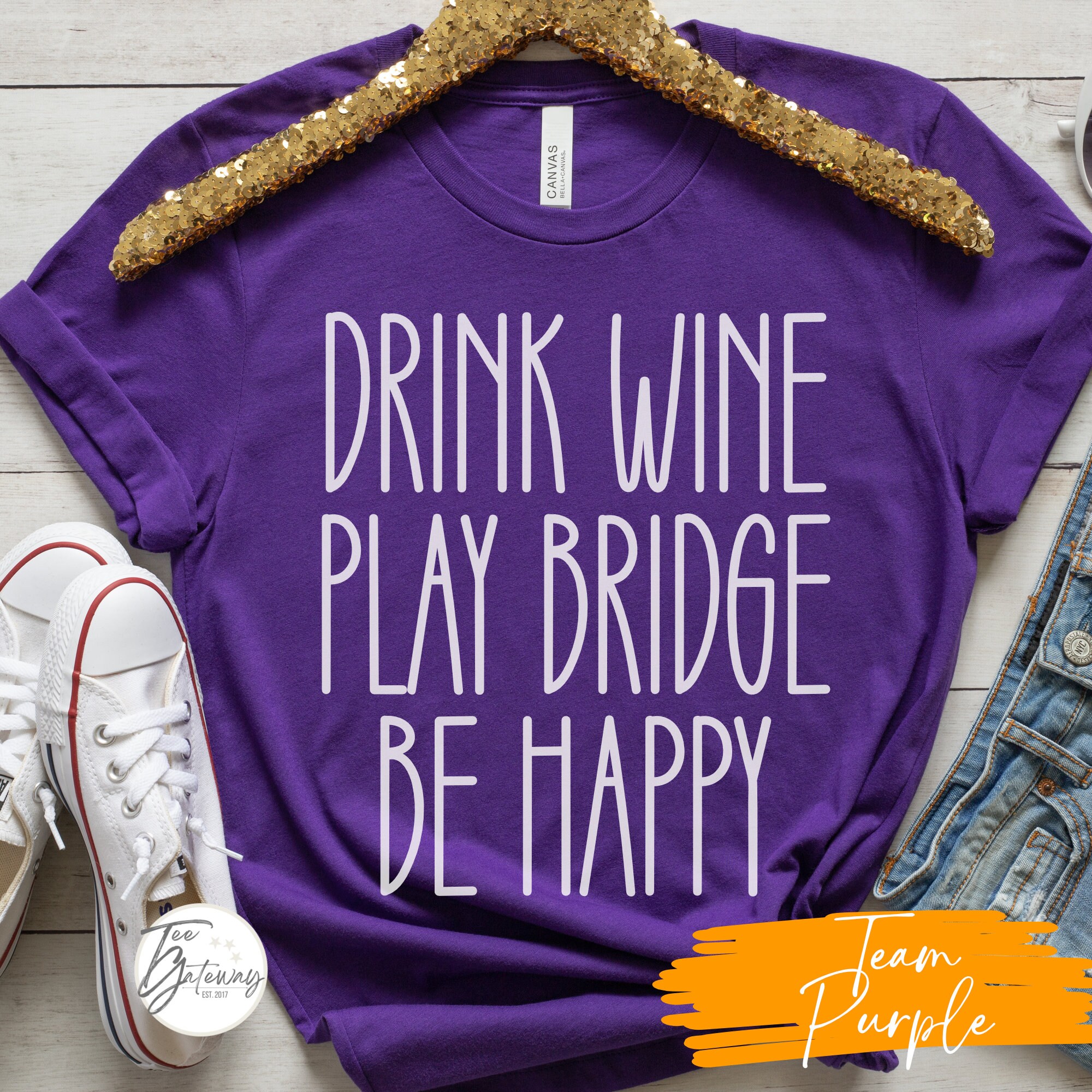 Bridge Lover, Bridge Shirt, Card Game, Dedicated to Bridge, Bridge is ...