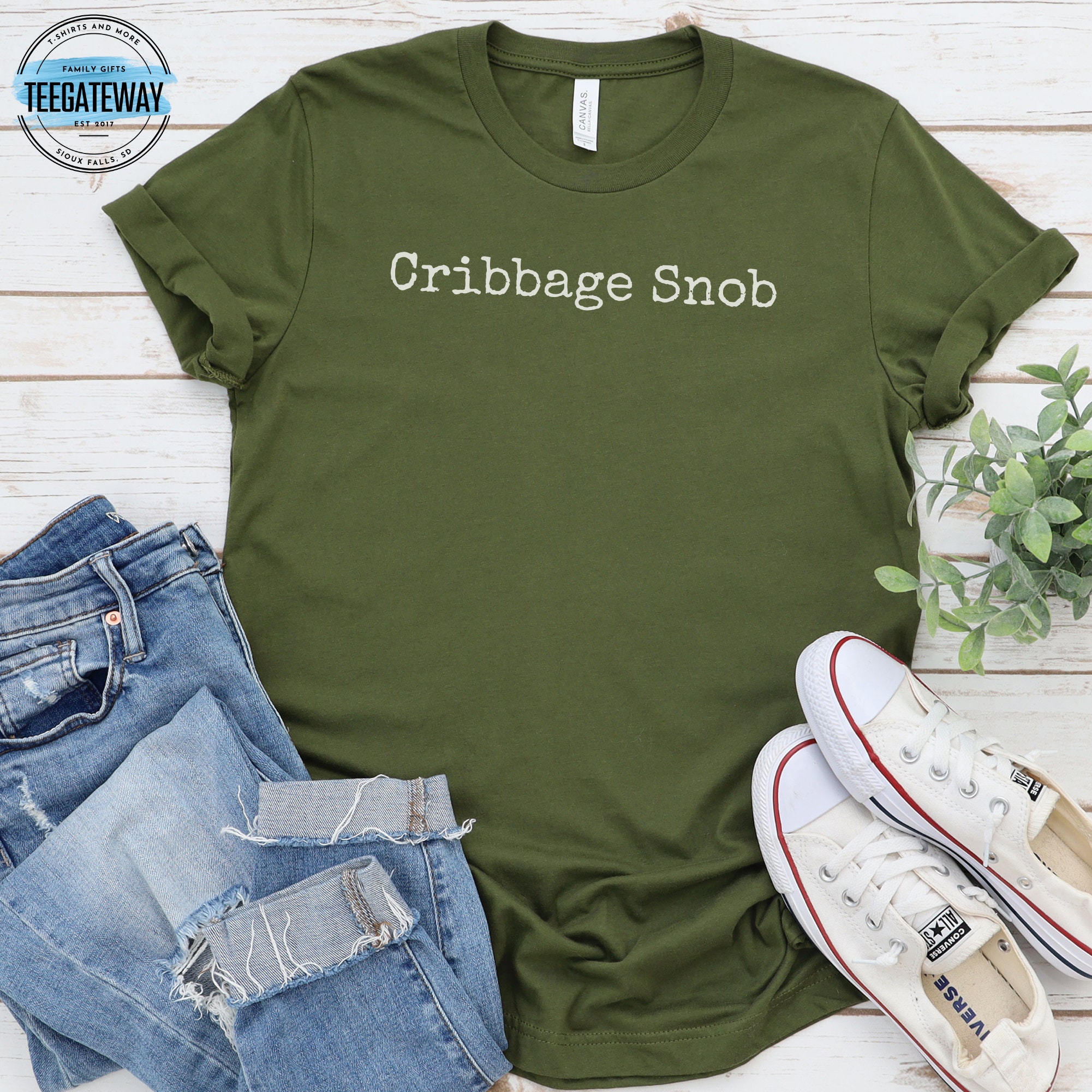 Cribbage Snob Shirt, Cribbage Queen, Cribbage Lover Gift, Cribbage ...