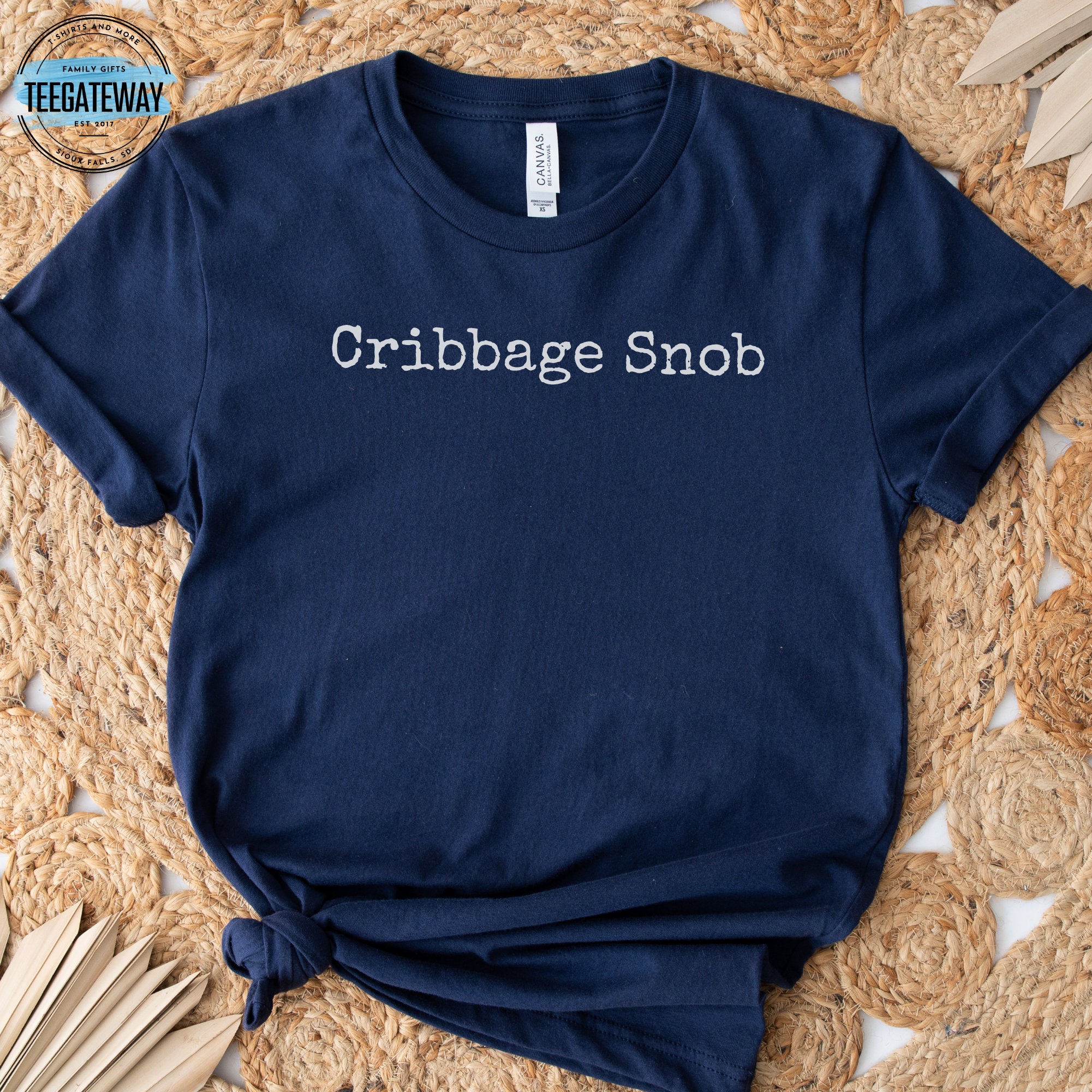 Cribbage Snob Shirt, Cribbage Queen, Cribbage Lover Gift, Cribbage ...