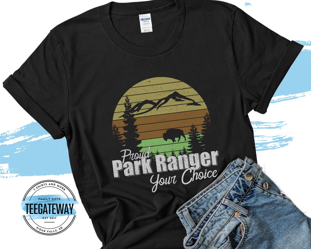 Personalized Park Ranger Shirt, Park Ranger Gift, T-shirt for Ranger ...