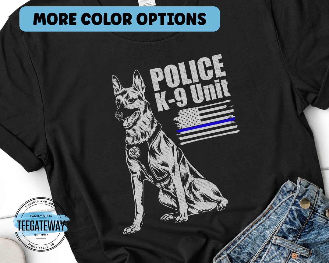 K-9 Unit Shirt, K9 Handler Gifts, K9 Officer Gift, Police Dog Handler ...