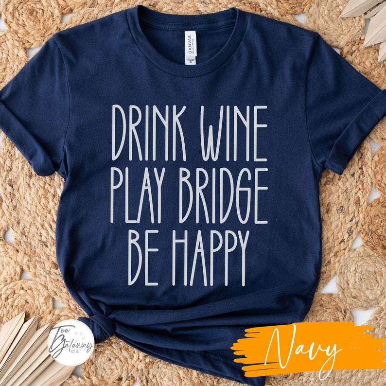 Bridge Lover, Bridge Shirt, Card Game, Dedicated to Bridge, Bridge is ...