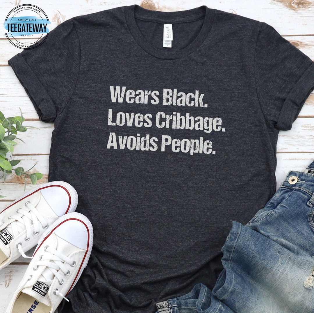 Loves Cribbage Shirt, Cribbage Lover Gift, Cribbage Gift, Cribbage ...