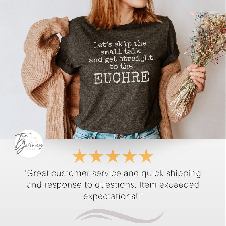 Elderly Gift, Card Game Shirt, Euchre Shirt, Euchre Player, Euchre Gift ...
