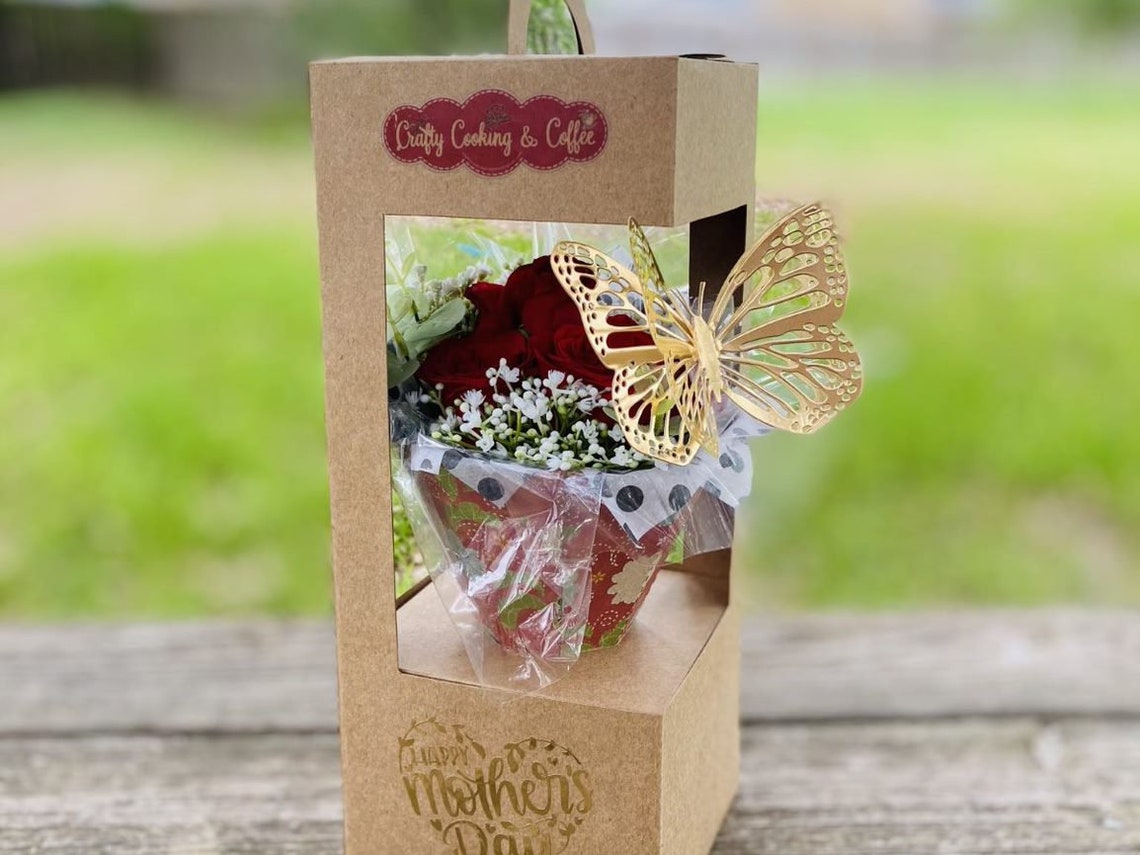 Flower Cone Box Set of 3 - Etsy