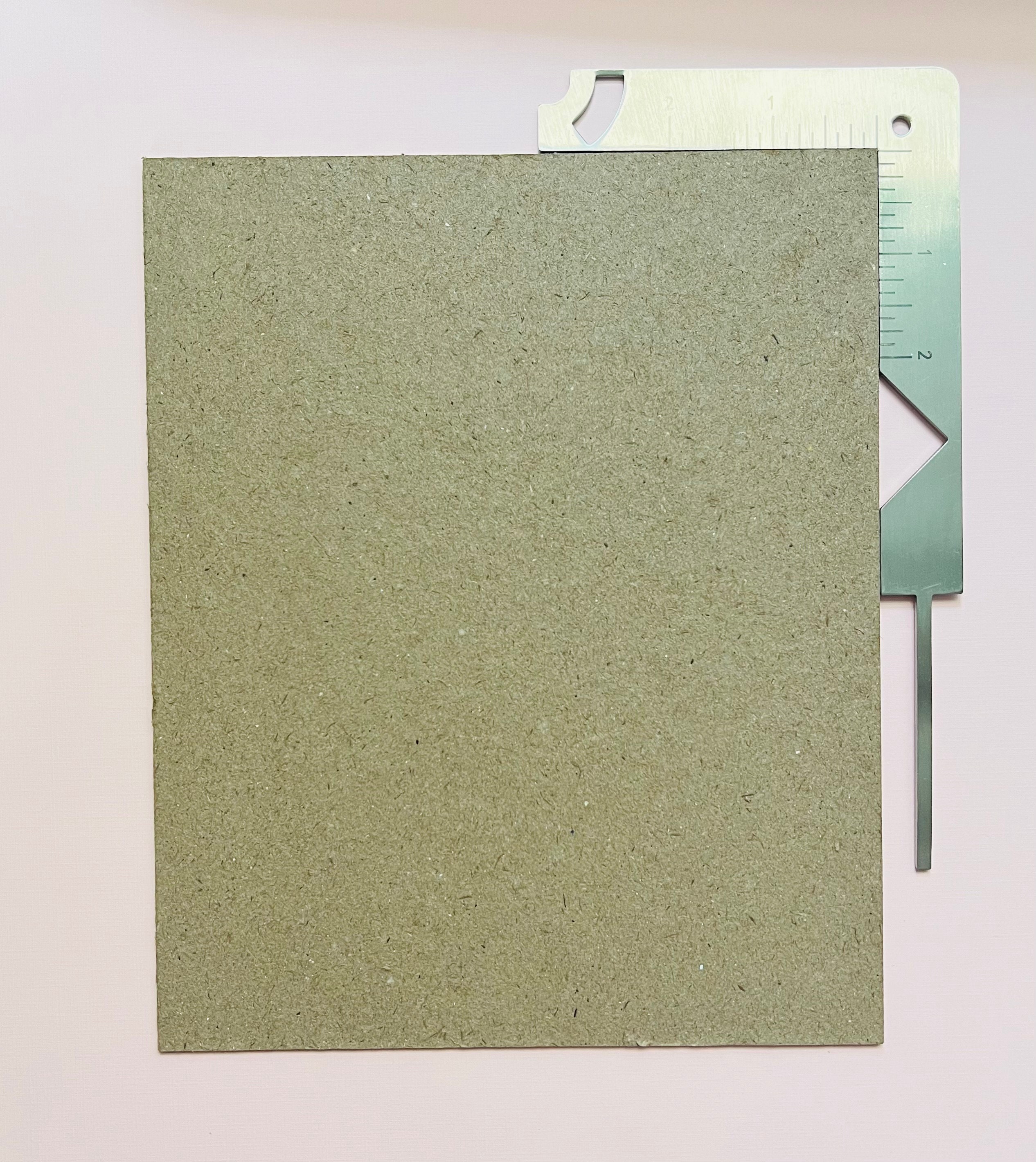 Chipboard 2mm 10 Sheet 7inch. X 8.75 Inch. Book Board, Carton ...