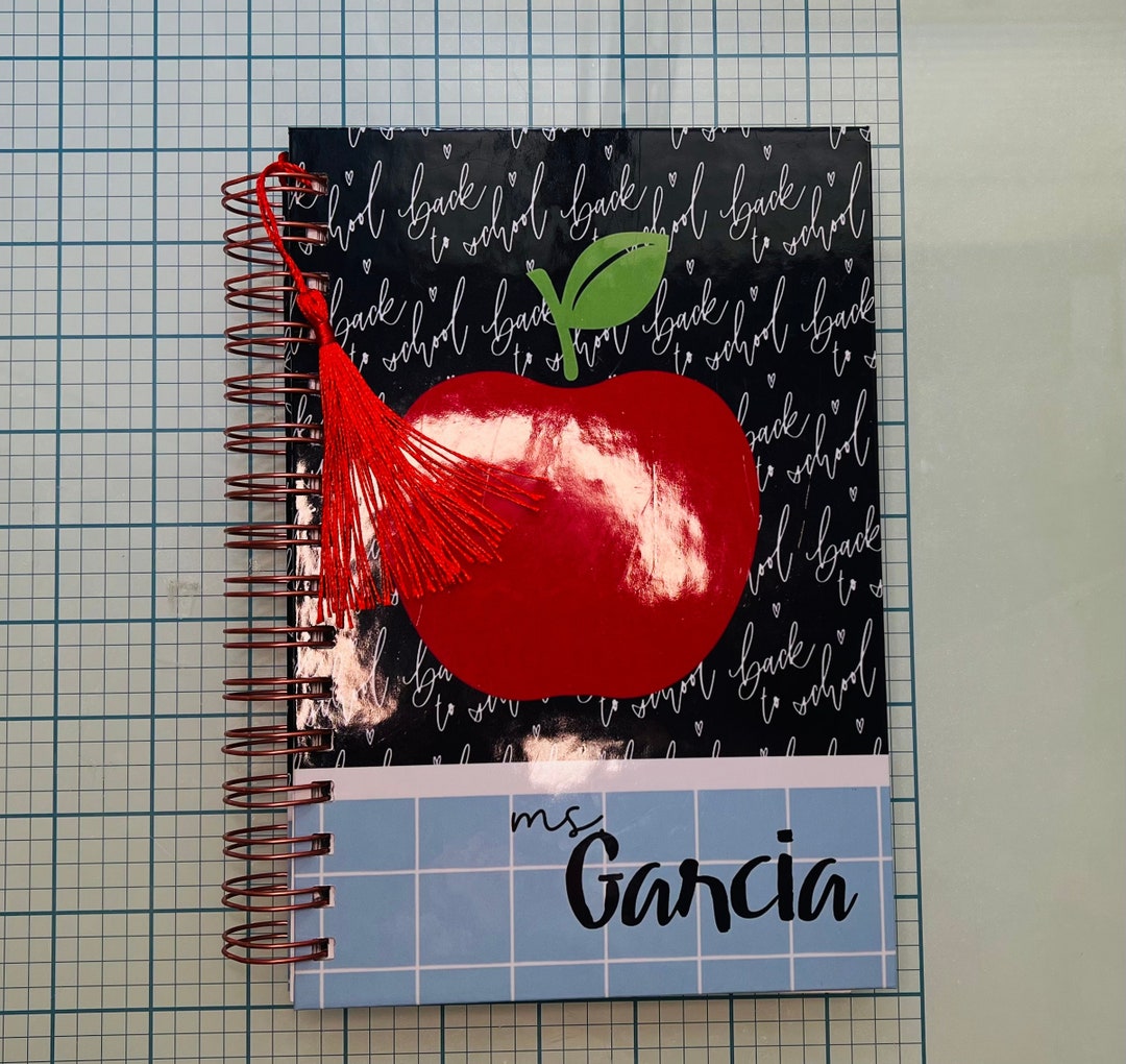 Personalized Half Letter Size Notebook - Etsy