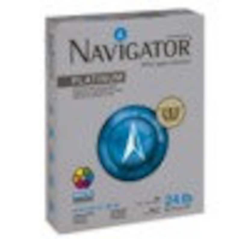 Navigator Platinum Paper, 99 Bright, 24 Lb Bond Weight, 90 Gem. 6.5 X 8 ...