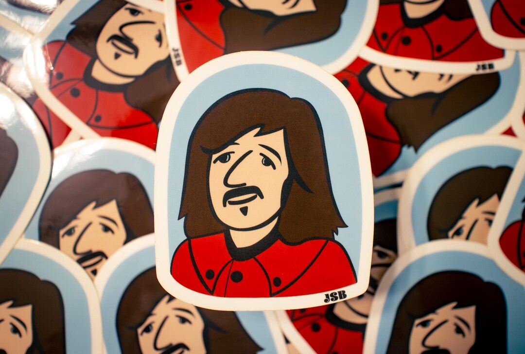 Rooftop Ringo Sticker - Etsy