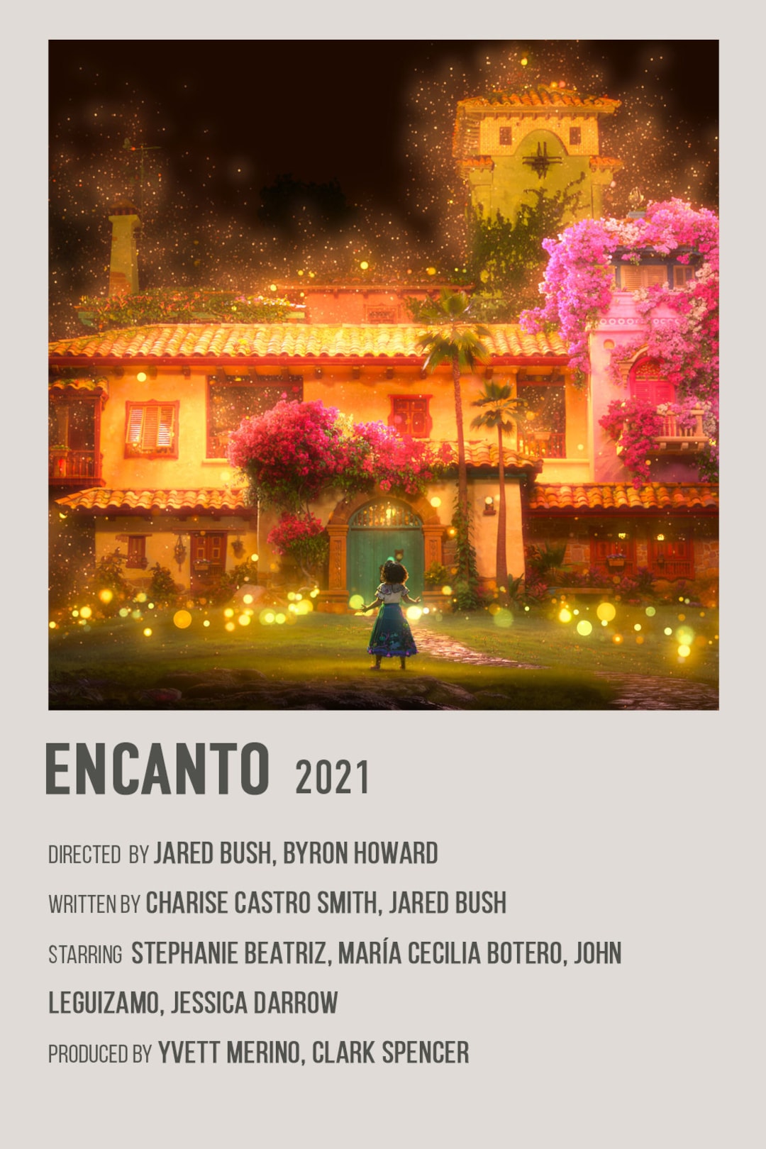 Encanto Retro Movie Poster, Animated Film Poster, Digital Download - Etsy