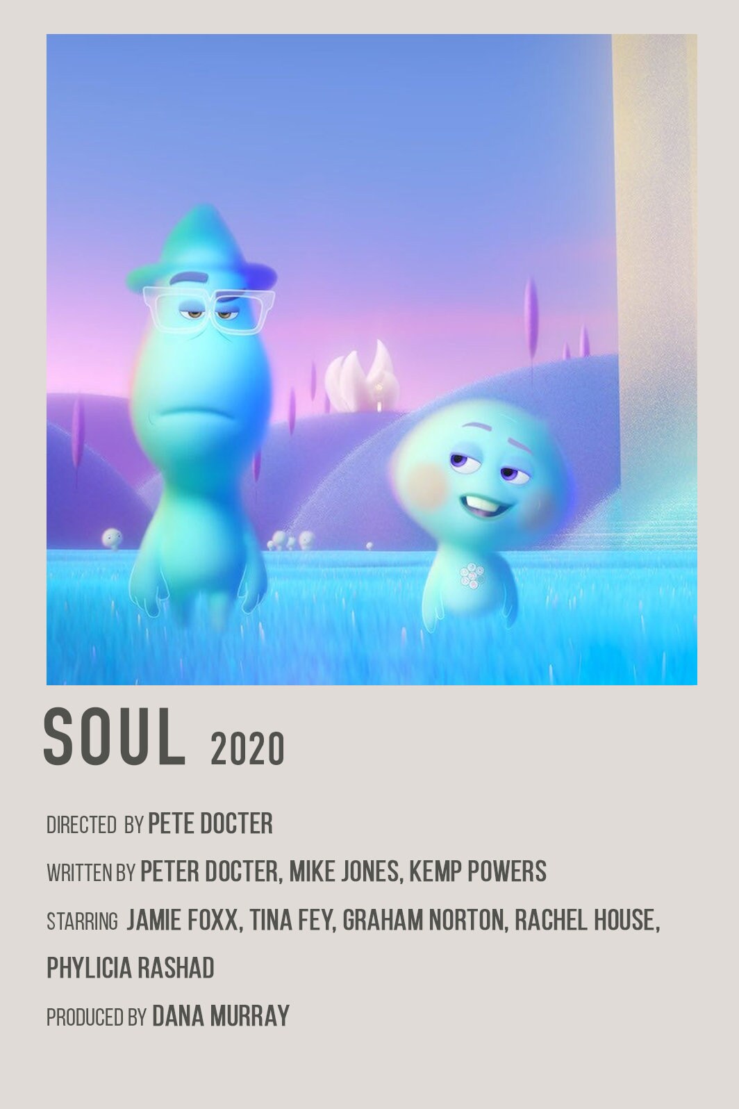 Soul Retro Movie Poster, Digital Download, Animated Film Poster - Etsy