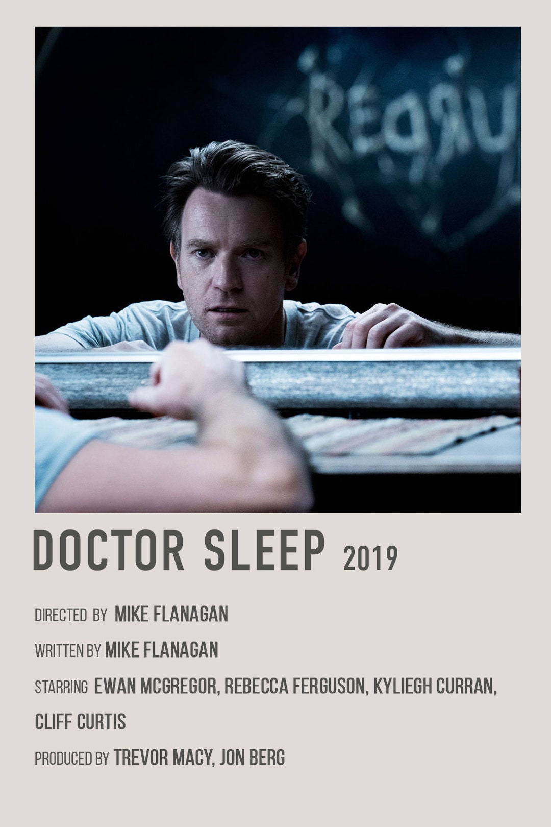 Doctor Sleep Retro Movie Poster, Digital Download, Horror Movie Poster ...