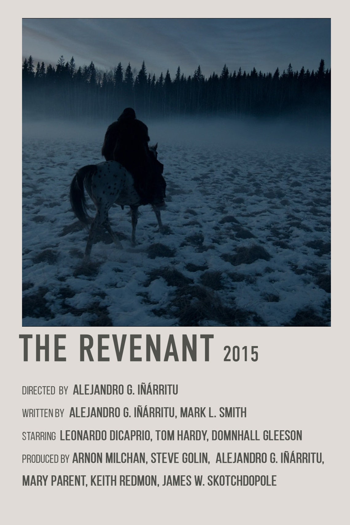 The Revenant Retro Film Poster, Digital Download - Etsy