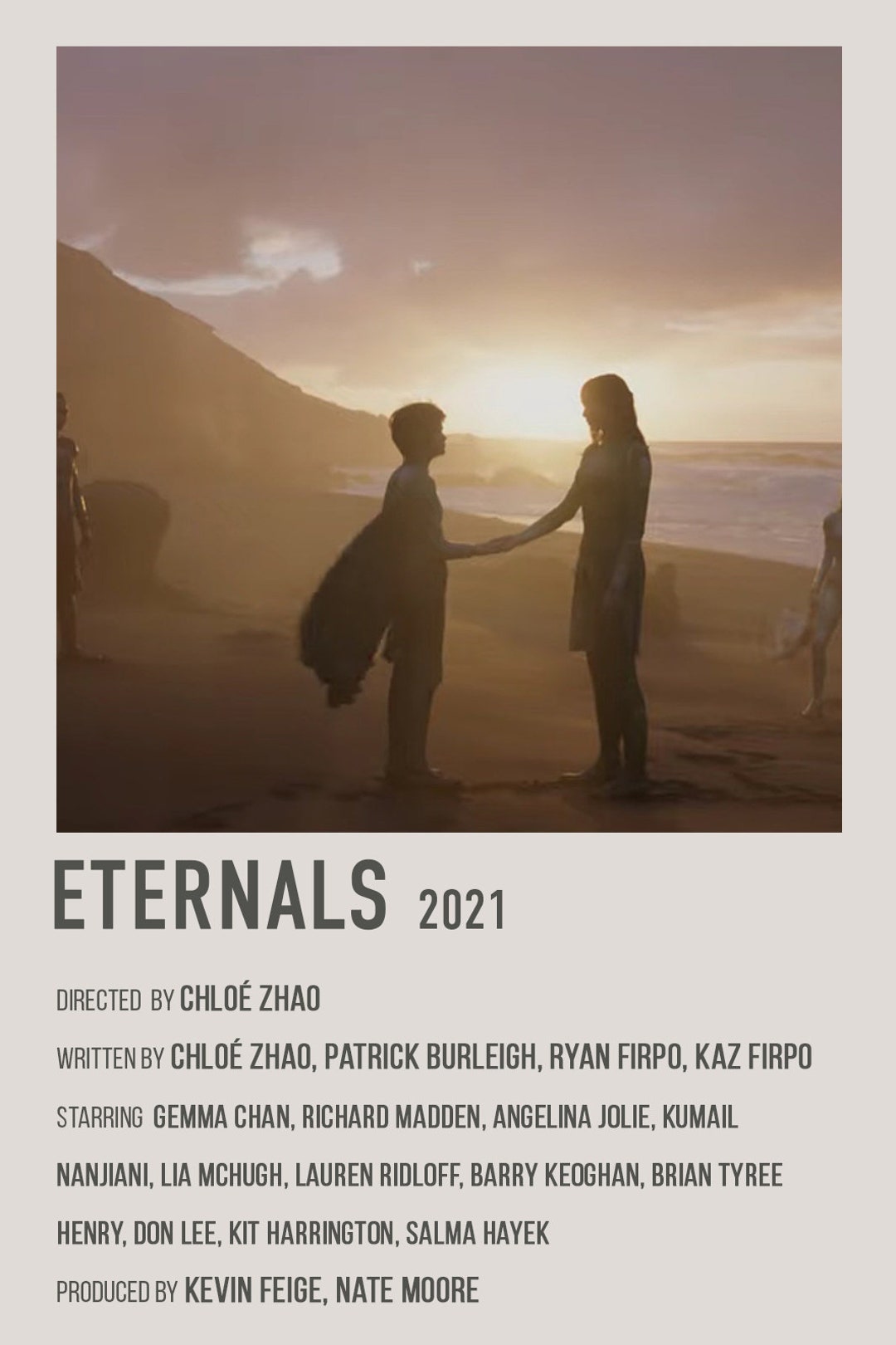 Eternals Retro Movie Poster, Digital Download, MCU Marvel Poster ...