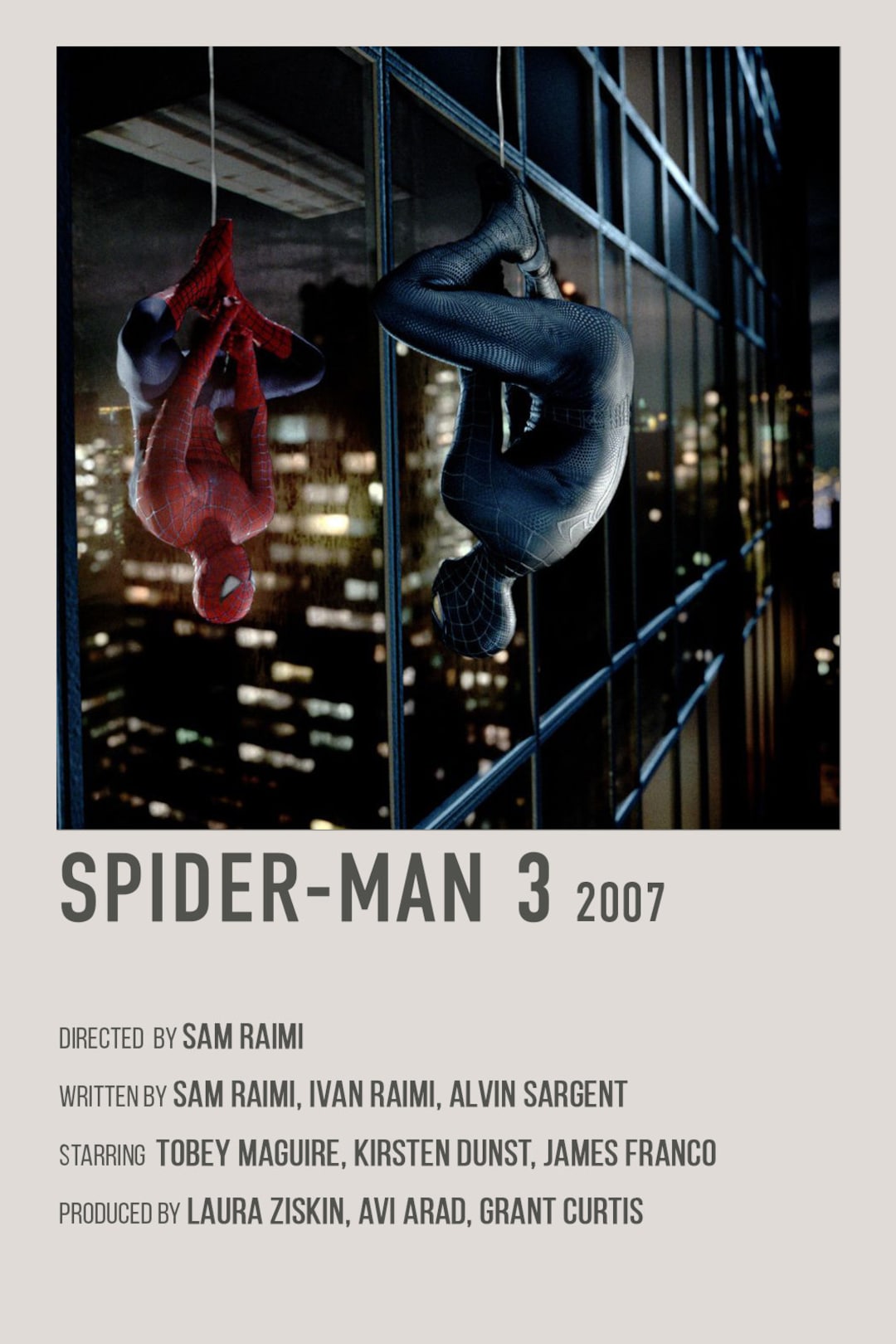 Spider-man 3 Retro Movie Poster, Digital Download, Marvel Tobey Maguire ...