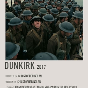 Dunkirk Retro Movie Poster, Digital Download - Etsy