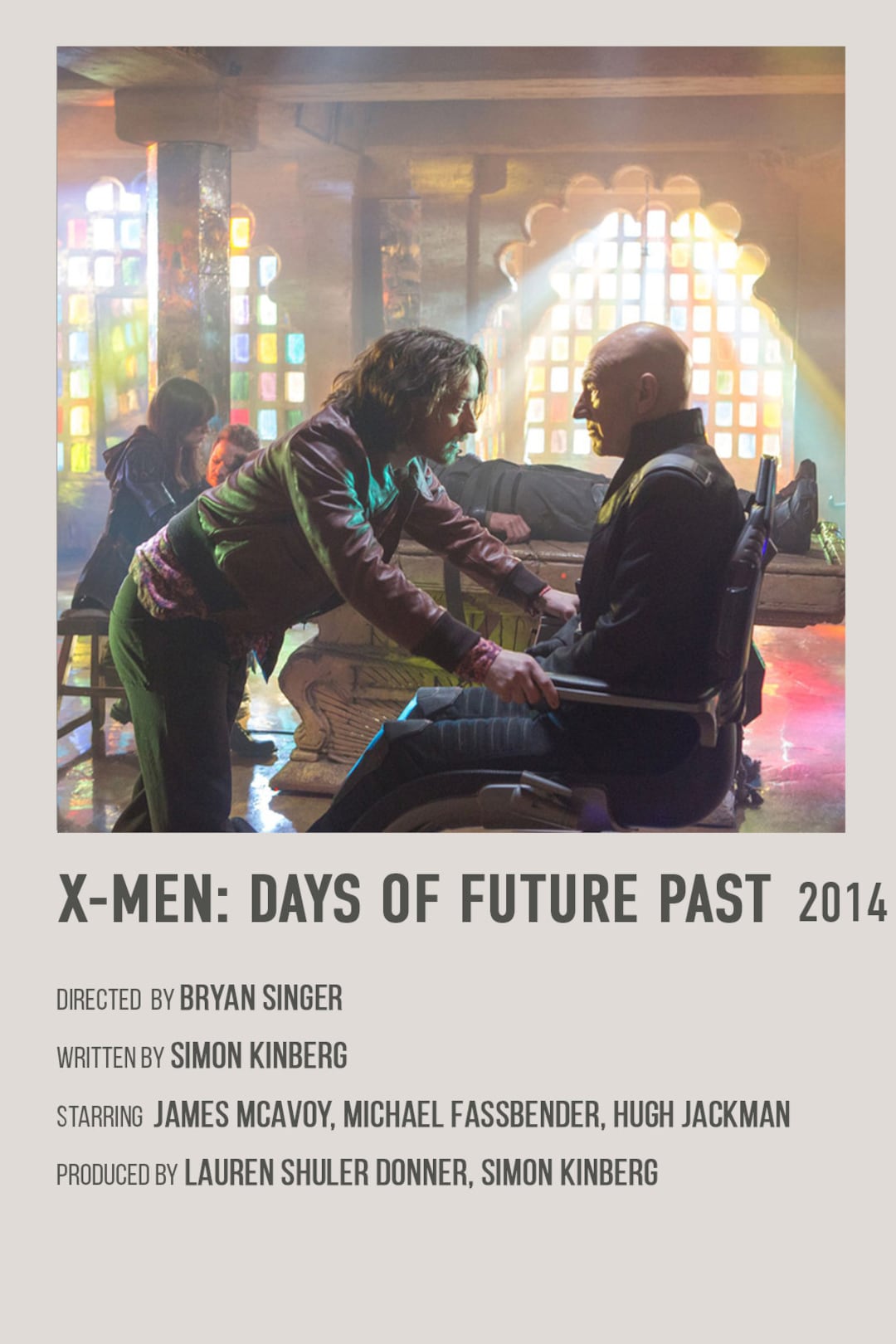 Days of Future Past Retro Movie Poster, Digital Download, X-men Poster ...