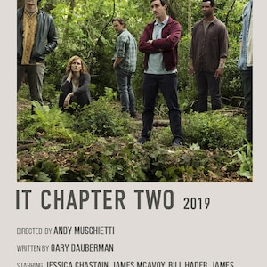 IT Chapter Two Retro Movie Poster, Digital Download, Horror Film Poster ...