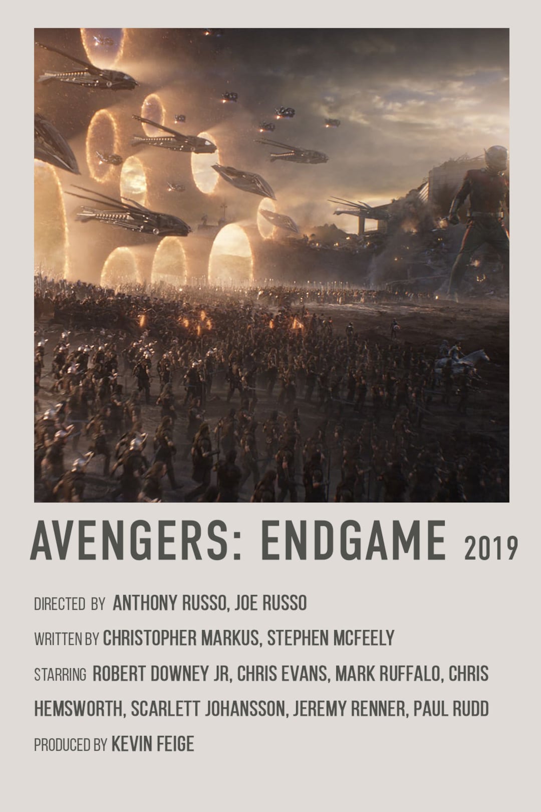 Avengers: Endgame Retro Movie Poster, Digital Download, MCU Marvel ...