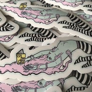 Bell Jar Vinyl Sticker - Etsy