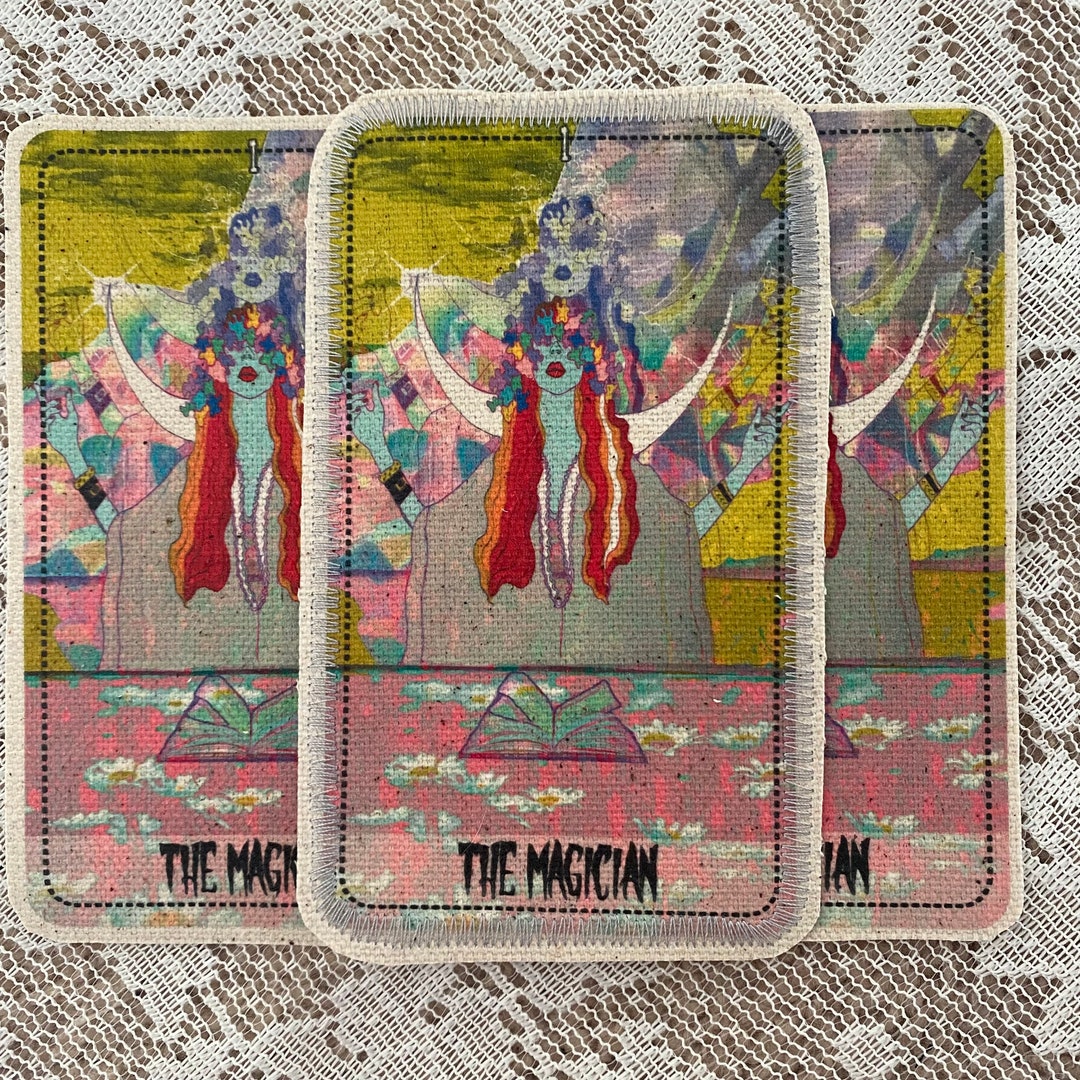 The Magician Canvas Patch - Etsy