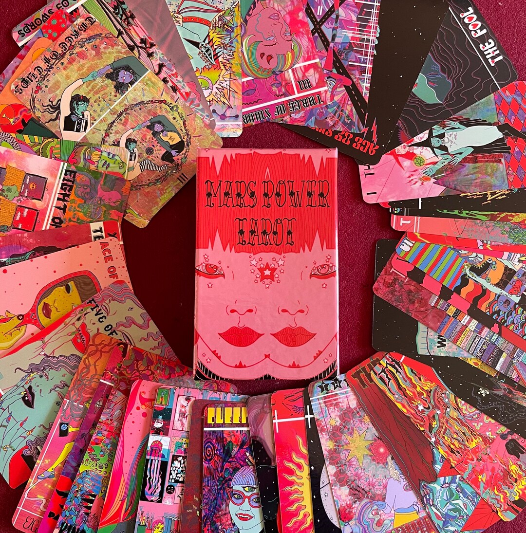 Mars Power Tarot Deck - Etsy