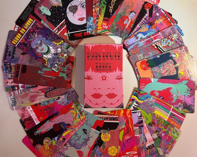 Mars Power Tarot Deck - Etsy