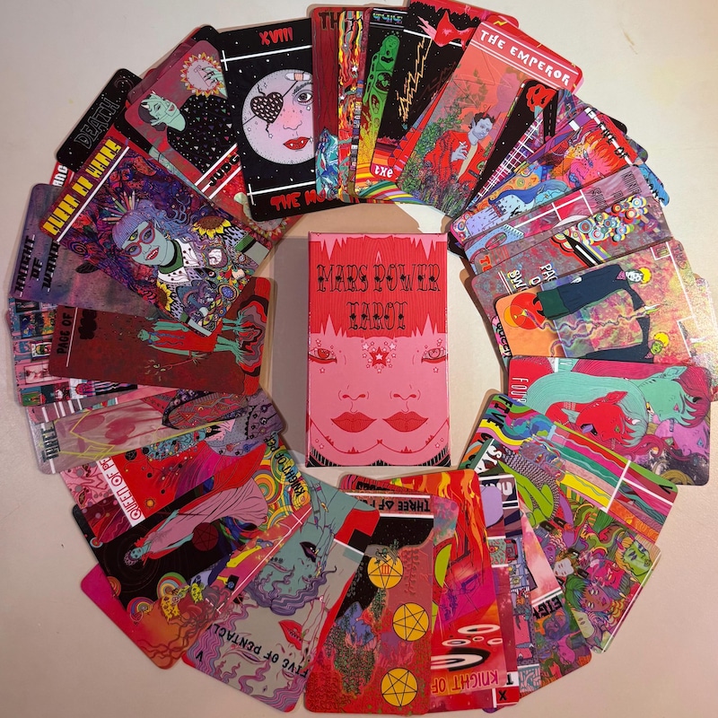 Tarot Deck Box - Etsy